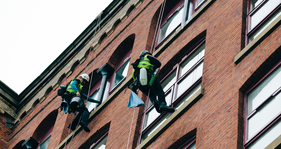Abseiling & Rope Access Window Cleaning in Manchester and the North ...